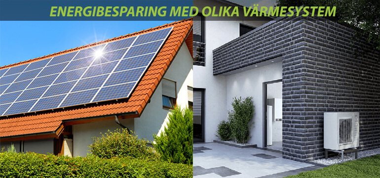 Energibesparing med olika värmesystem | GreenMatch